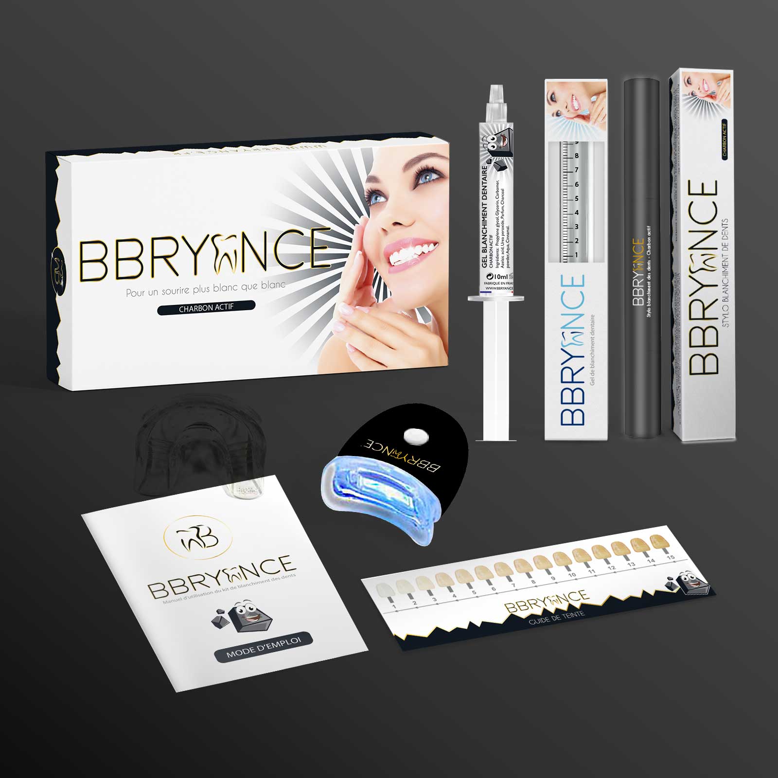 Kit Blanchiment Dentaire BBRYANCE © – Kit Dent Blanche